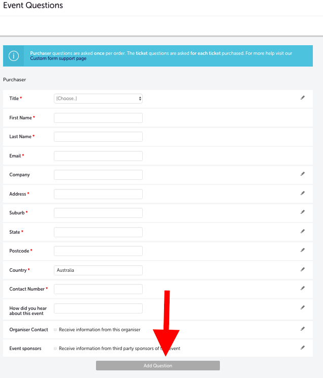 Creating Custom Forms And Questions